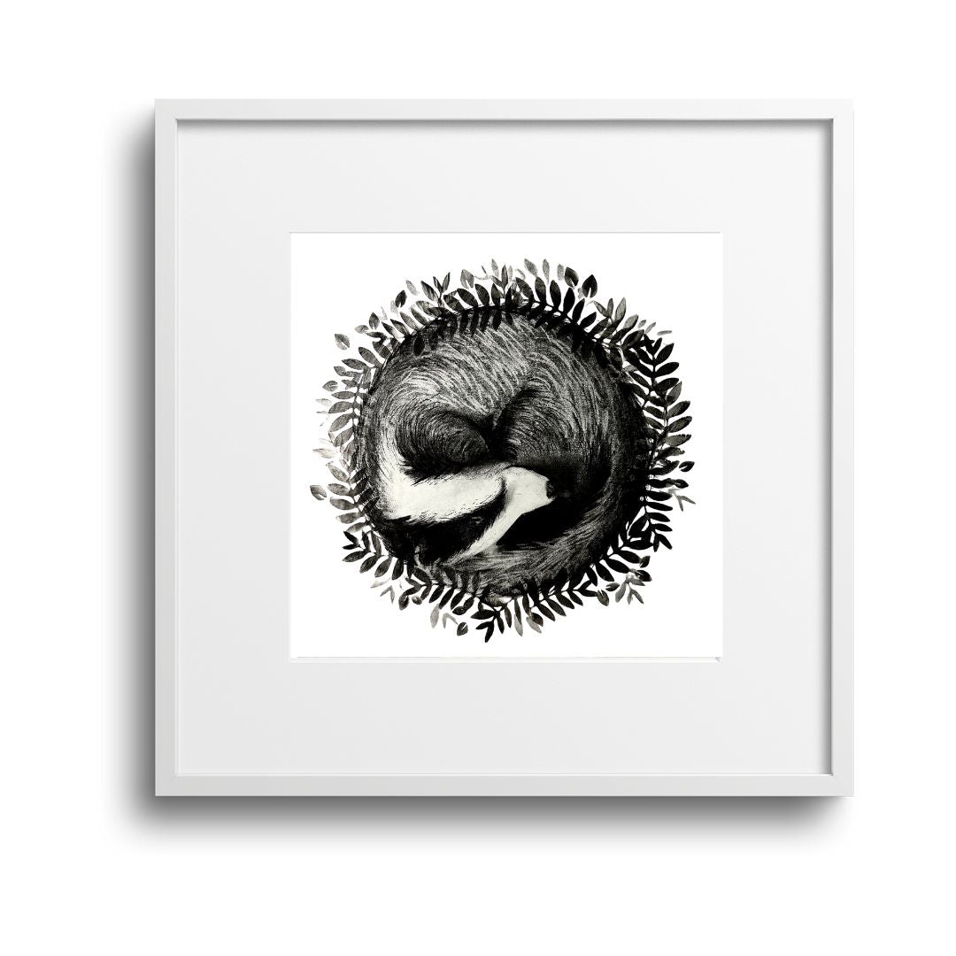 How to paint a Badger (Charcoal Workshop) – Sam Morris Cow Art