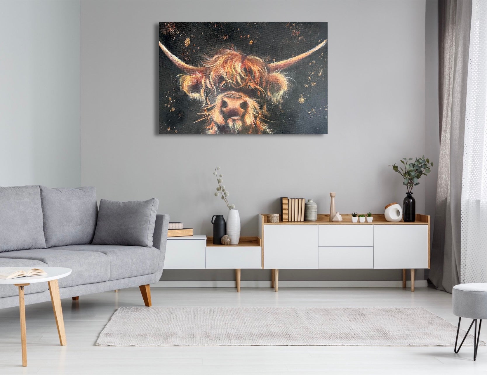 "Cherished Moments" - the original painting – Sam Morris Cow Art